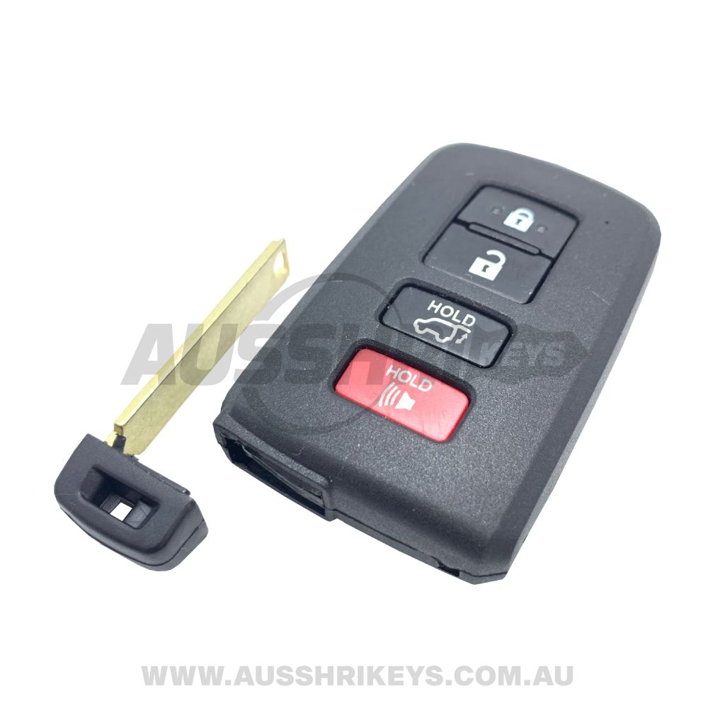 Black Kluger/Landcruiser Proximity Smart Key Shell for Toyota - Four ...